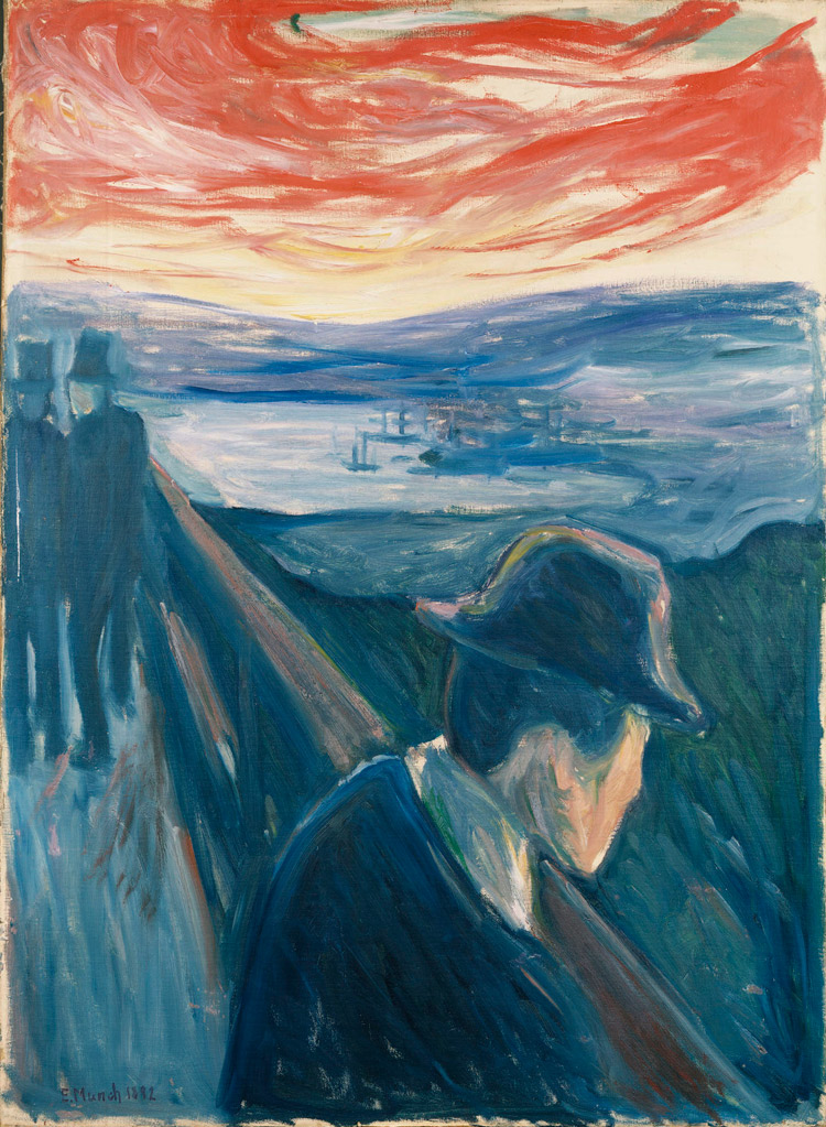 L'Urlo di Edvard Munch: breve lettura letterario-filosofica