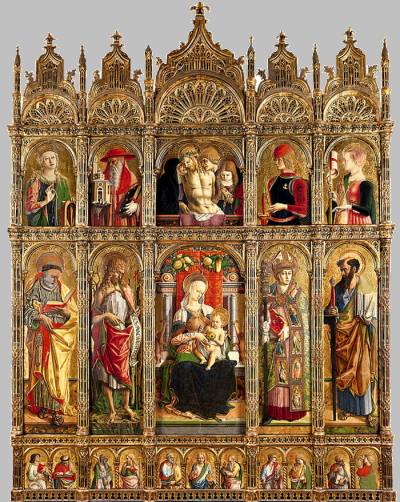 Polittico di sant'Emidio di Carlo Crivelli - Rivista d'arte antica e contemporanea
