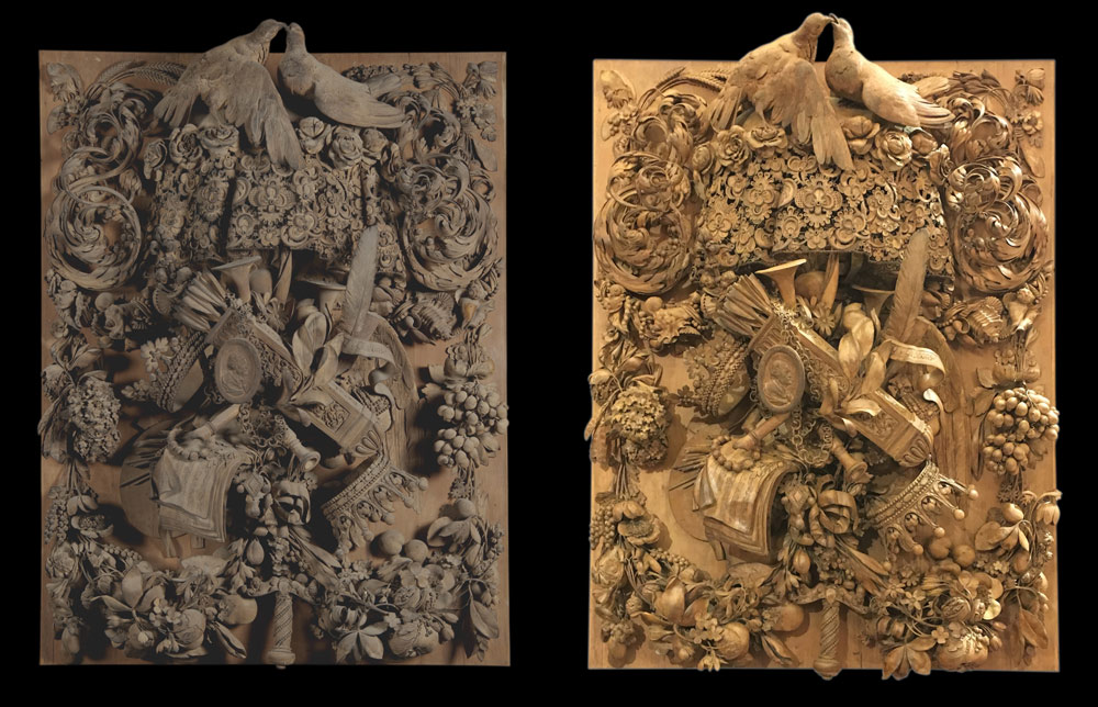 Cosimo's splendid Panel visible again after restoration