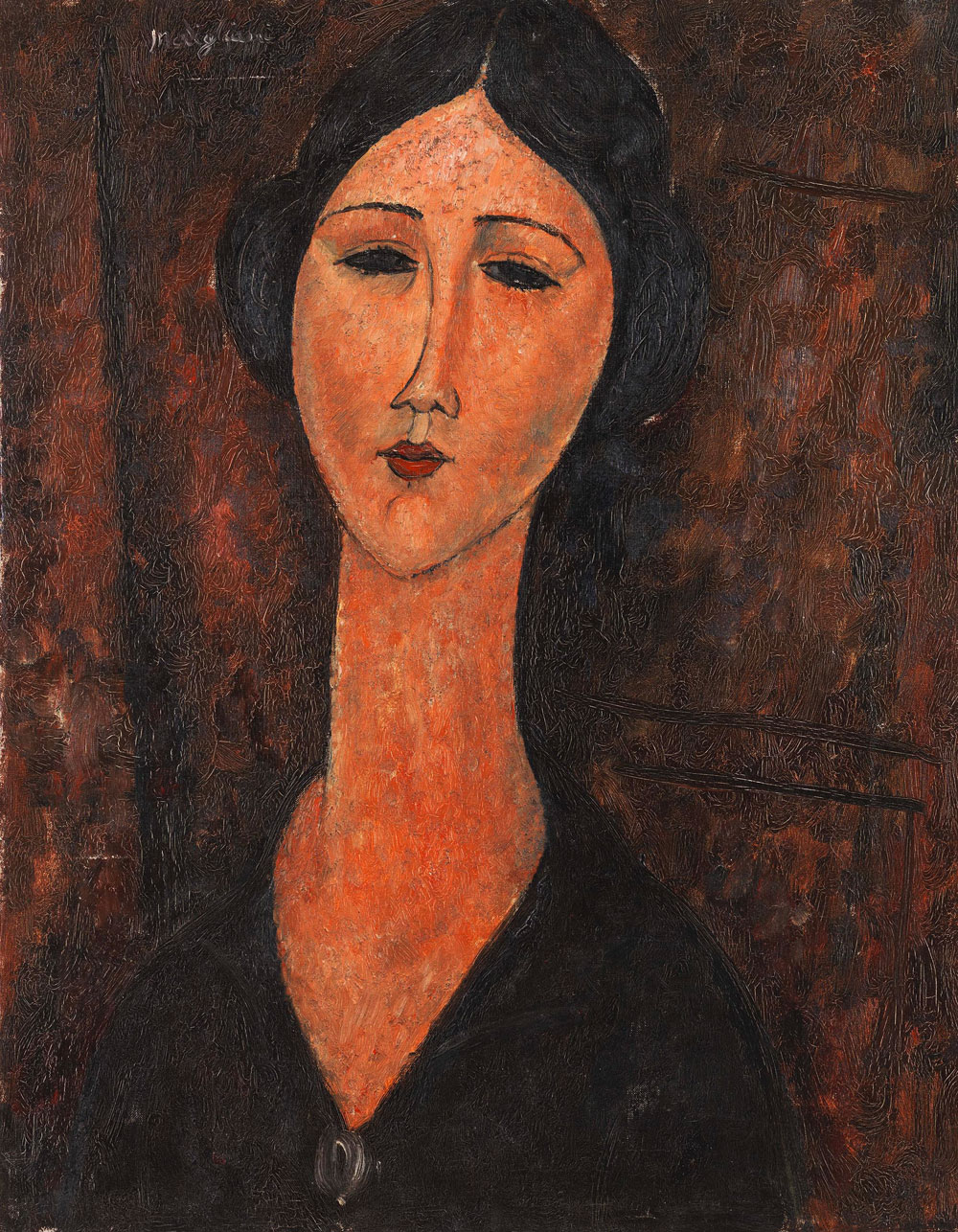 Modigliani on display at the Palazzo Ducale in Genoa