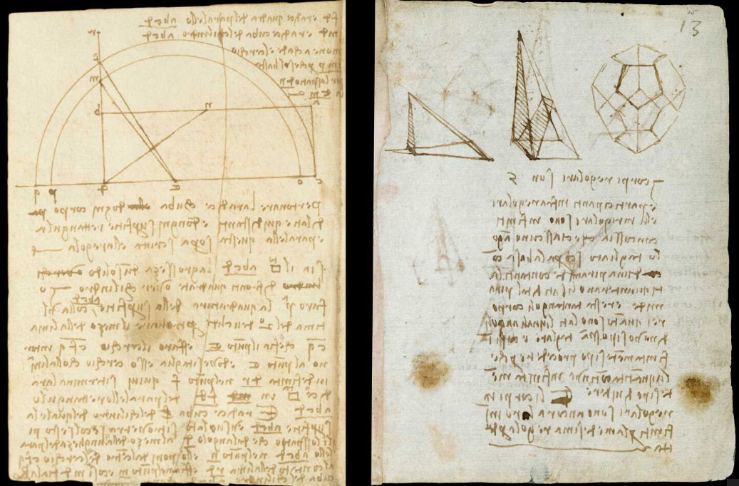 Victoria and Albert Museum publishes online Leonardo da Vinci's taccuni ...
