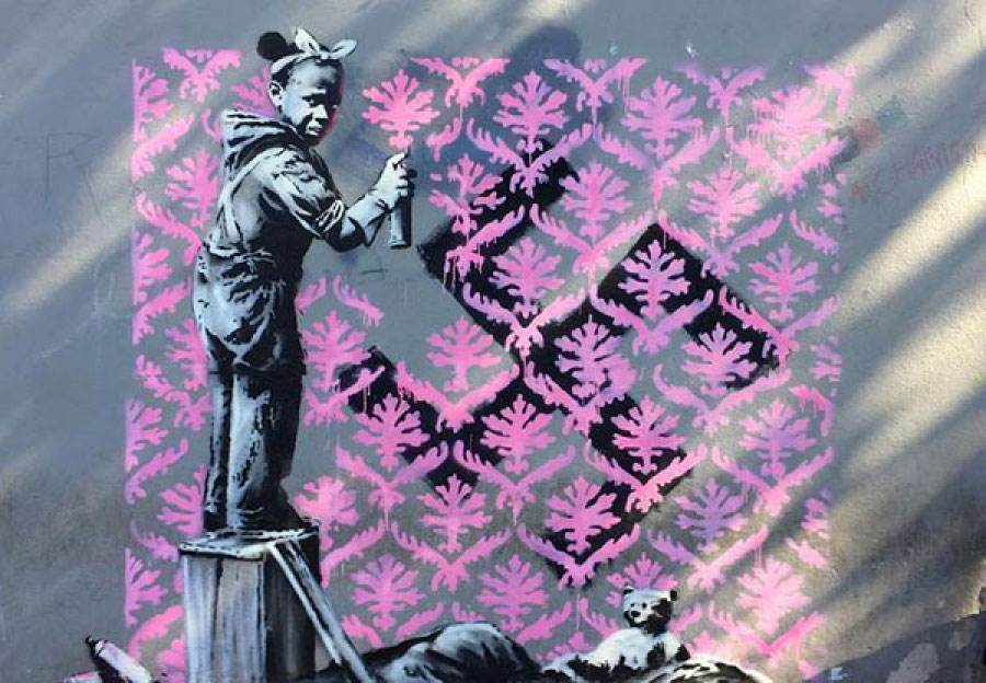 Banksy strikes again: new murals in Paris denounce policies against ...