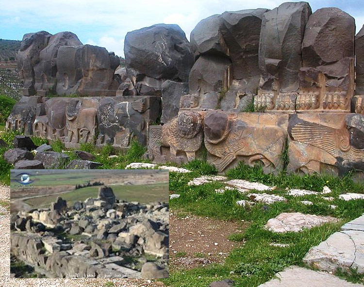 Syria, Ain Dara temple destroyed by Turkish air force attack