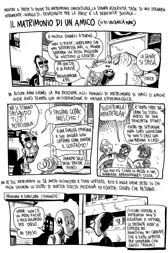 Una personale di Zerocalcare in arrivo al MAXXI di Roma