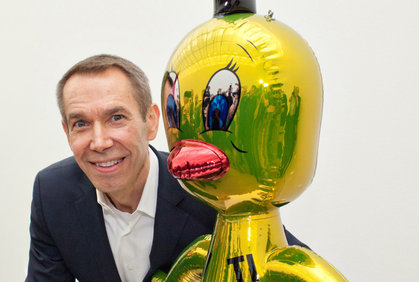 Jeff Koons diventerà Accademico d'Onore in Scultura dell'Accademia di ...