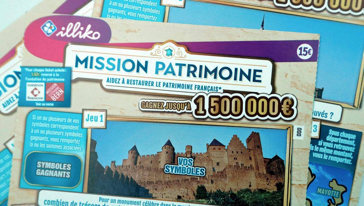 In France they invented the scratch card for cultural heritage. And ...