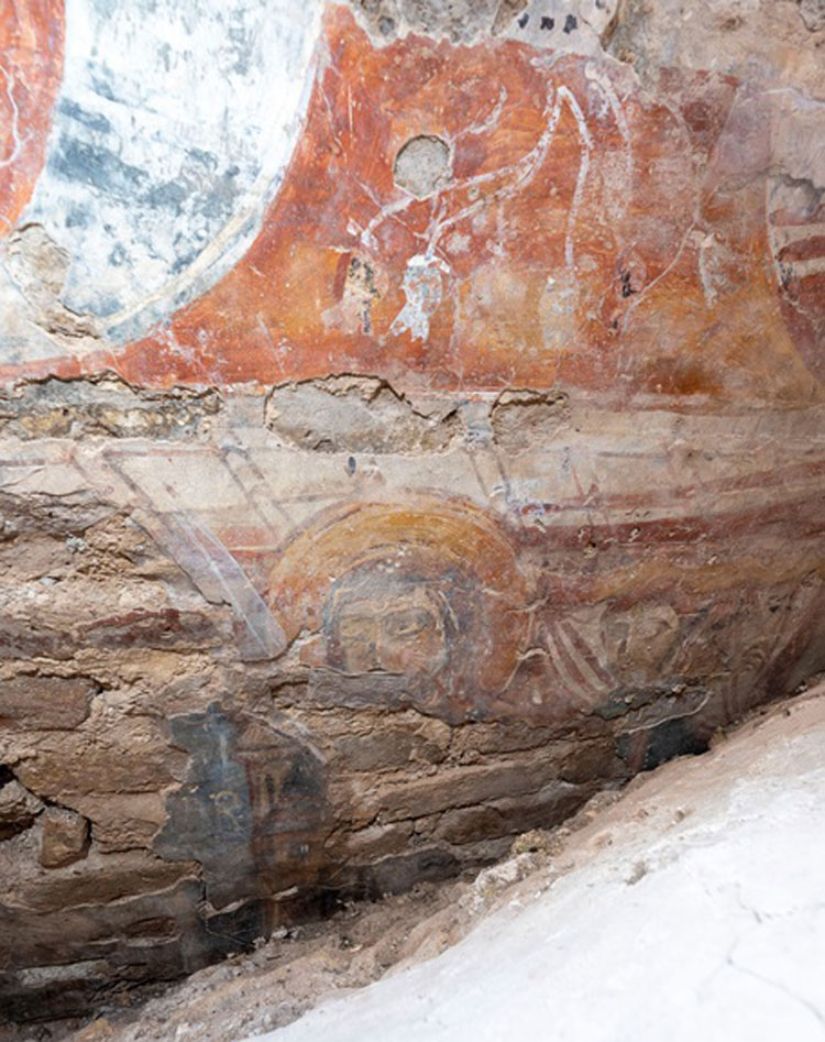 Découverte des plus anciennes fresques de Venise. Elles se trouvent ...