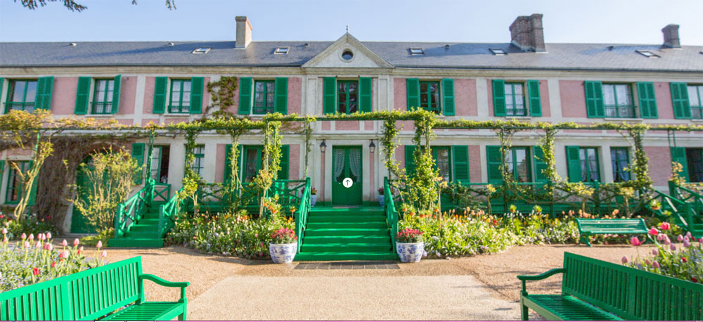 Tour virtuale nella casa di Monet a Giverny