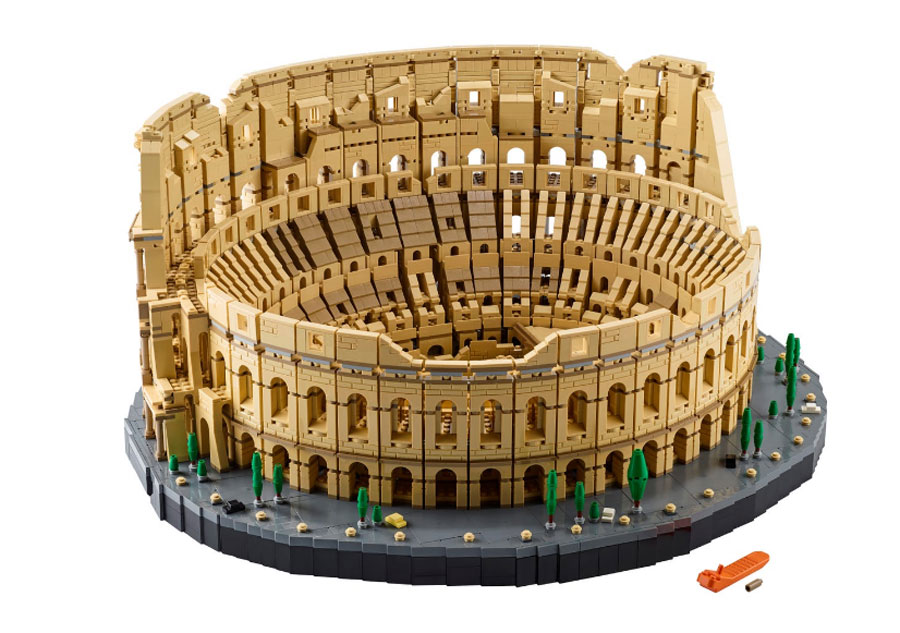Oltre 9000 mattoncini Lego ricreano il Colosseo. È il più grande set ...