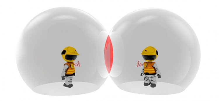 Wearable device to maintain safety distance arrives. The Opera di Santa ...