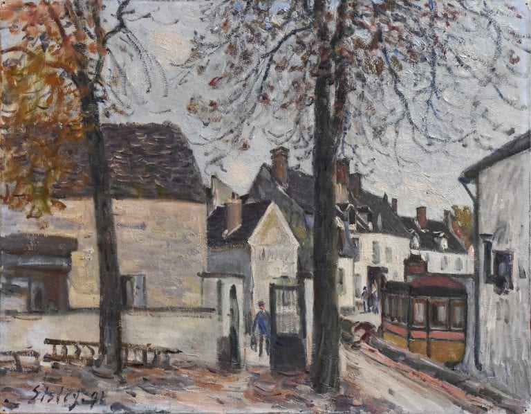 Riscoperto un dipinto di Sisley rimasto a una famiglia francese per ben ...