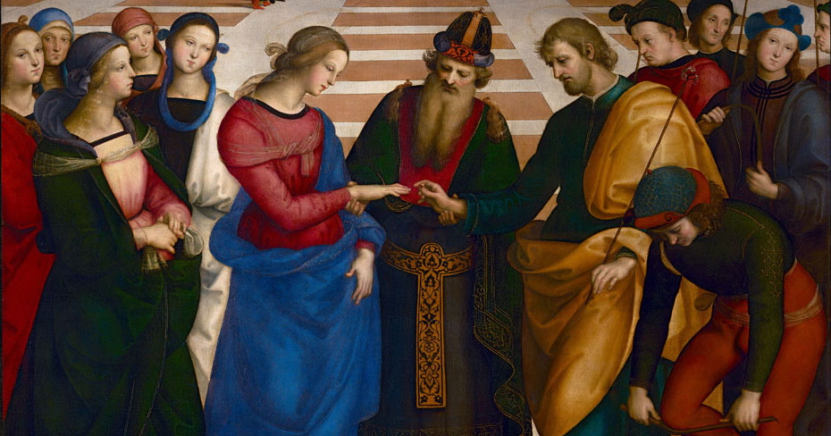 Raphael's Marriage of the Virgin relocated to place of origin, but it's ...