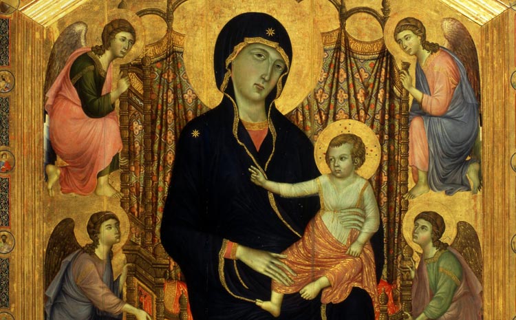 Duccio di Buoninsegna's Madonna Rucellai, the greatest panel painting ...