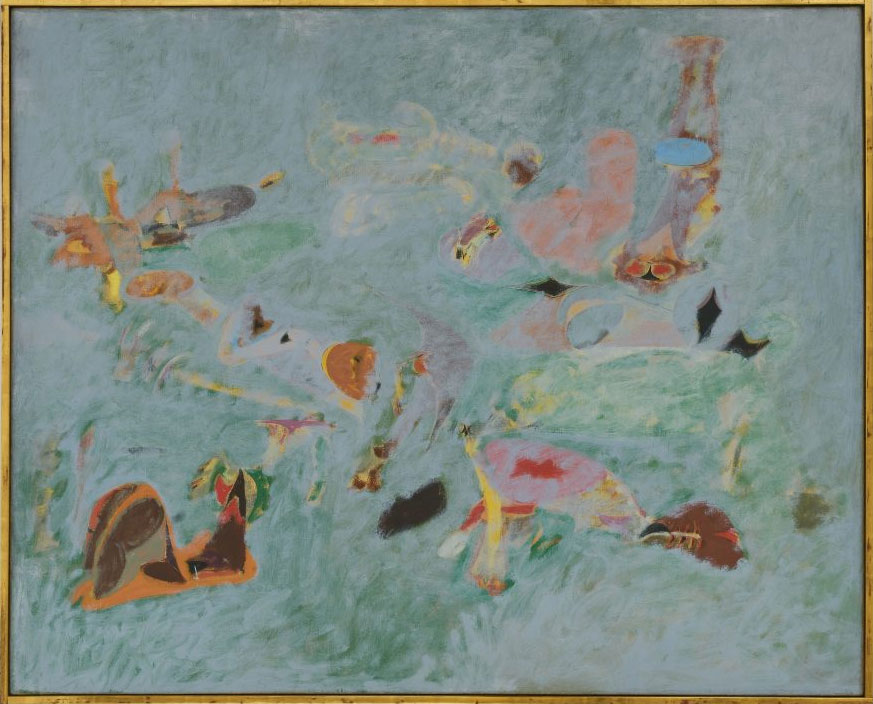 USA, important work by Arshile Gorky, great abstract expressionist ...