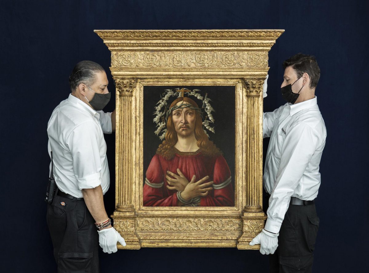 Va in asta da Sotheby's il Vir Dolorum di Sandro Botticelli. Stima: 40 ...