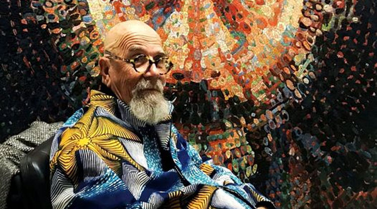 Farewell to Chuck Close, the American photorealism artist.