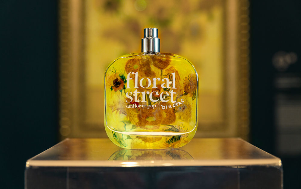 Van Gogh Museum launches a perfume inspired by Van Gogh's Sunflowers