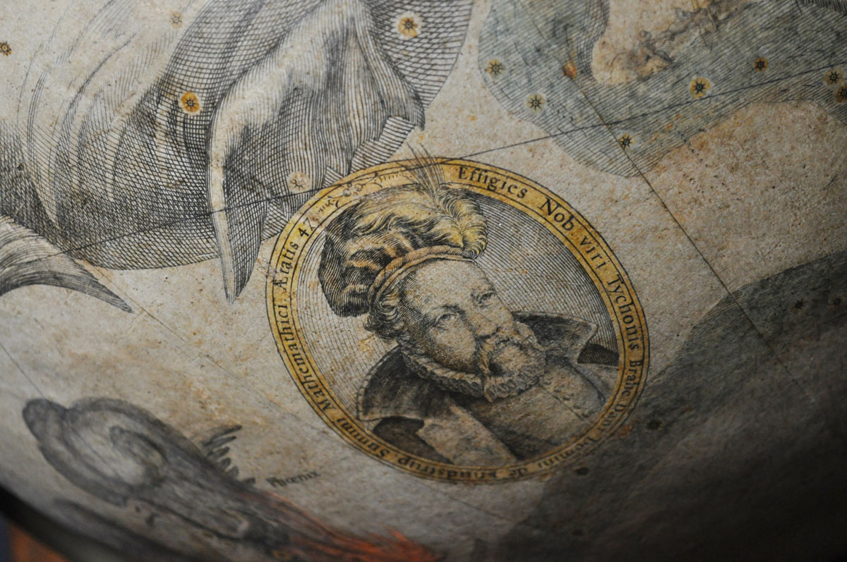 Florence, 17th century Museo Galileo's precious celestial globe restored