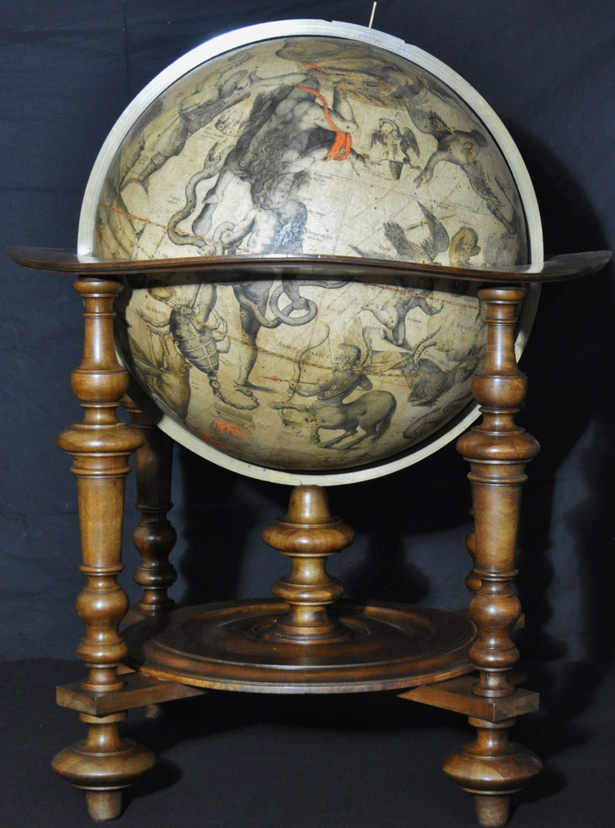Florence, 17th century Museo Galileo's precious celestial globe restored