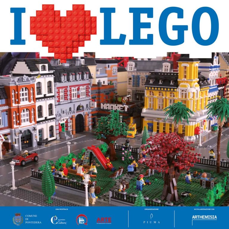 "I Love Lego" arrives in Pontedera: cities created with Legos on display