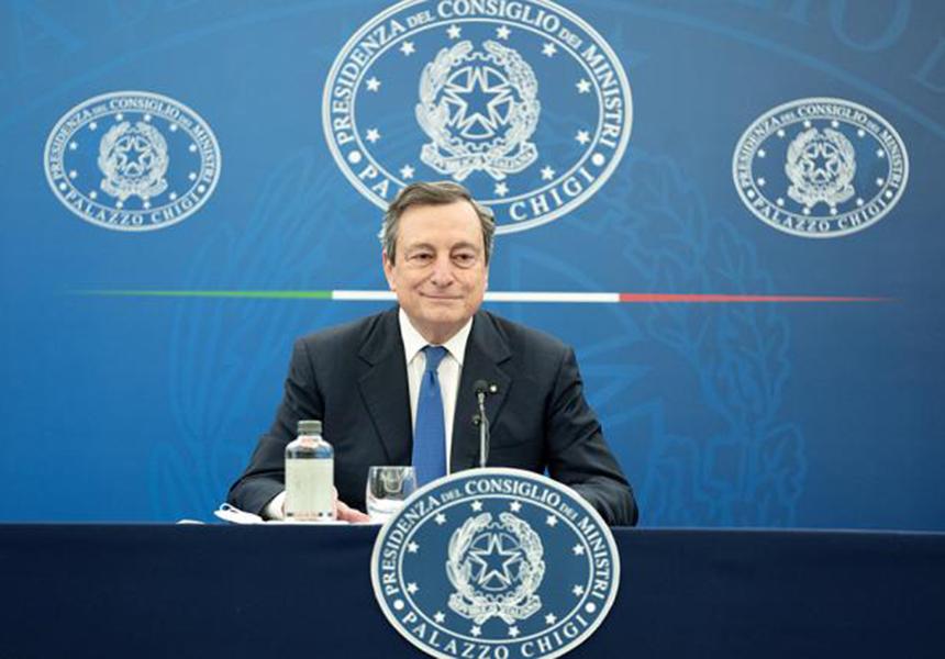 From April 26, yellow zones return and culture reopens. Mario Draghi's ...