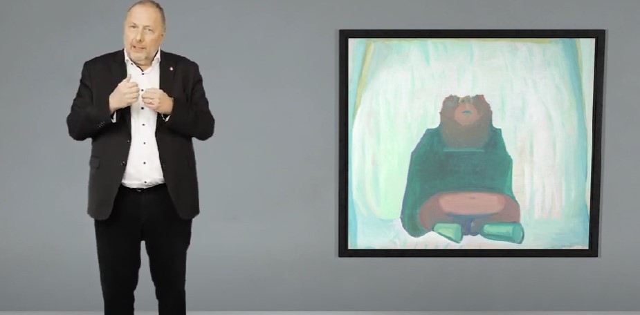 Maria Lassnig's Self-Portrait narrated by Peter Assmann