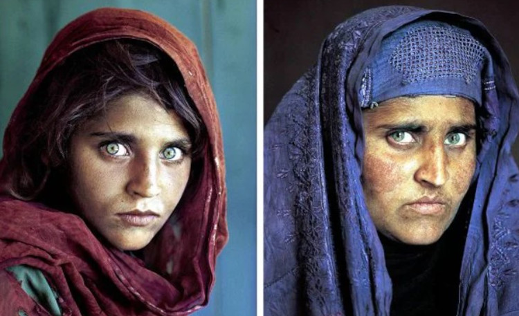 Sharbat Gula, symbol of Afghan refugees, is safe in Rome. Steve McCurry ...