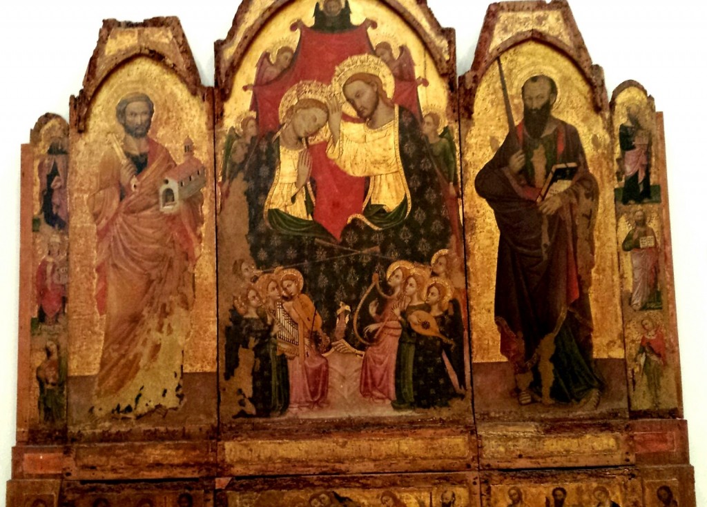 Palermo, trittico del XV secolo di Palazzo Abatellis restaurato in ...