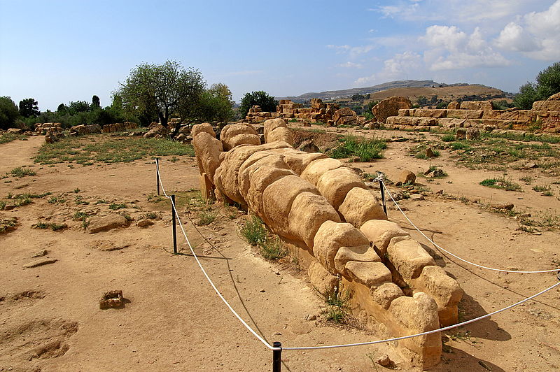 Valley of the Temples, temple area of Jupiter Olympius will shine again
