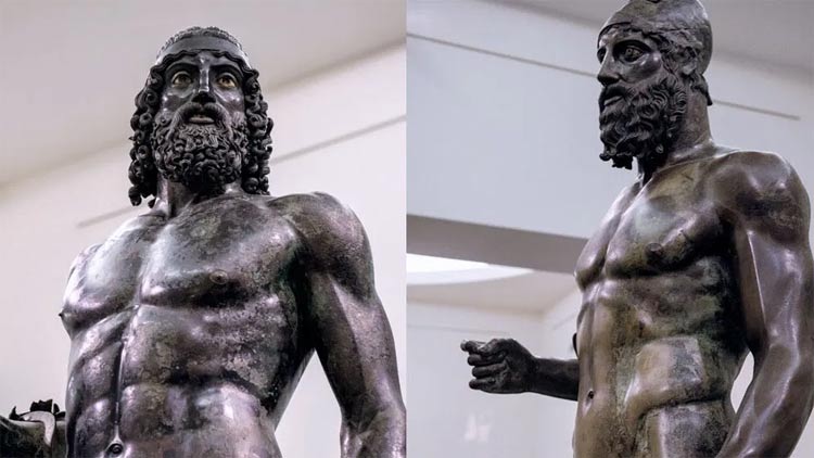 The Riace Bronzes. History of the two masterpieces of Greek sculpture.