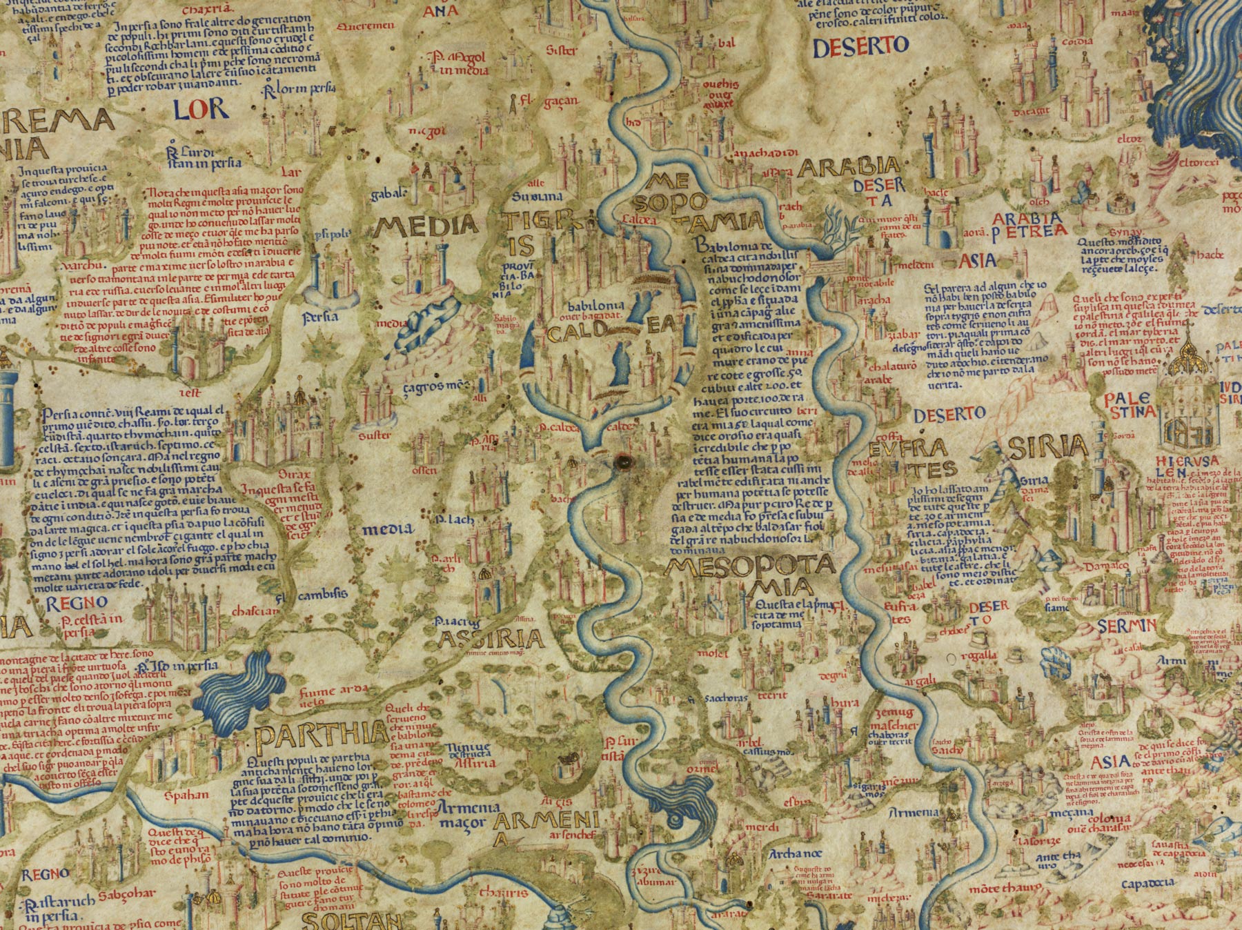 Il Mappamondo di Fra Mauro, un monumento della cartografia del tardo ...