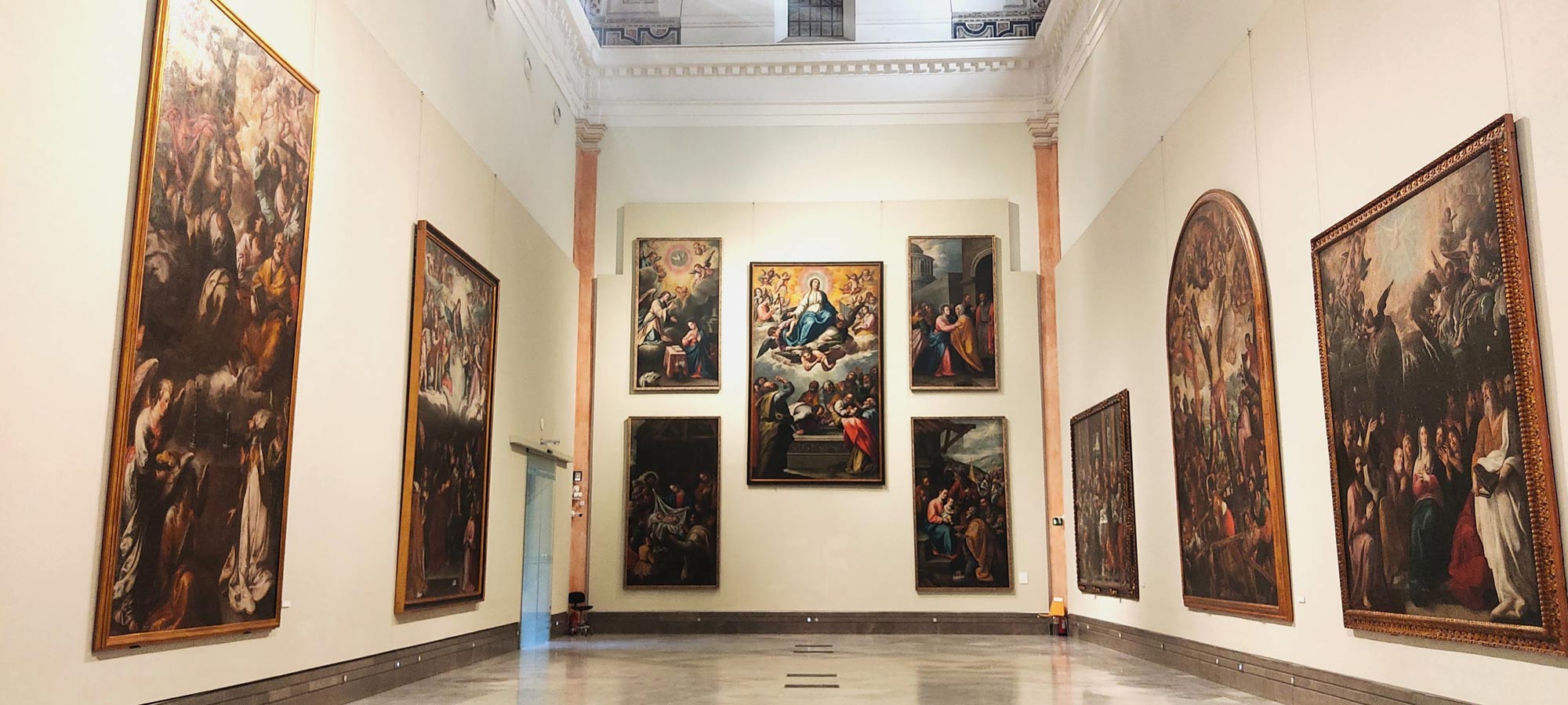 The great masters of Spanish painting in the Museum of Fine Arts in Seville