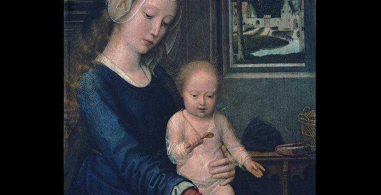La Madonna della Pappa di Gerard David