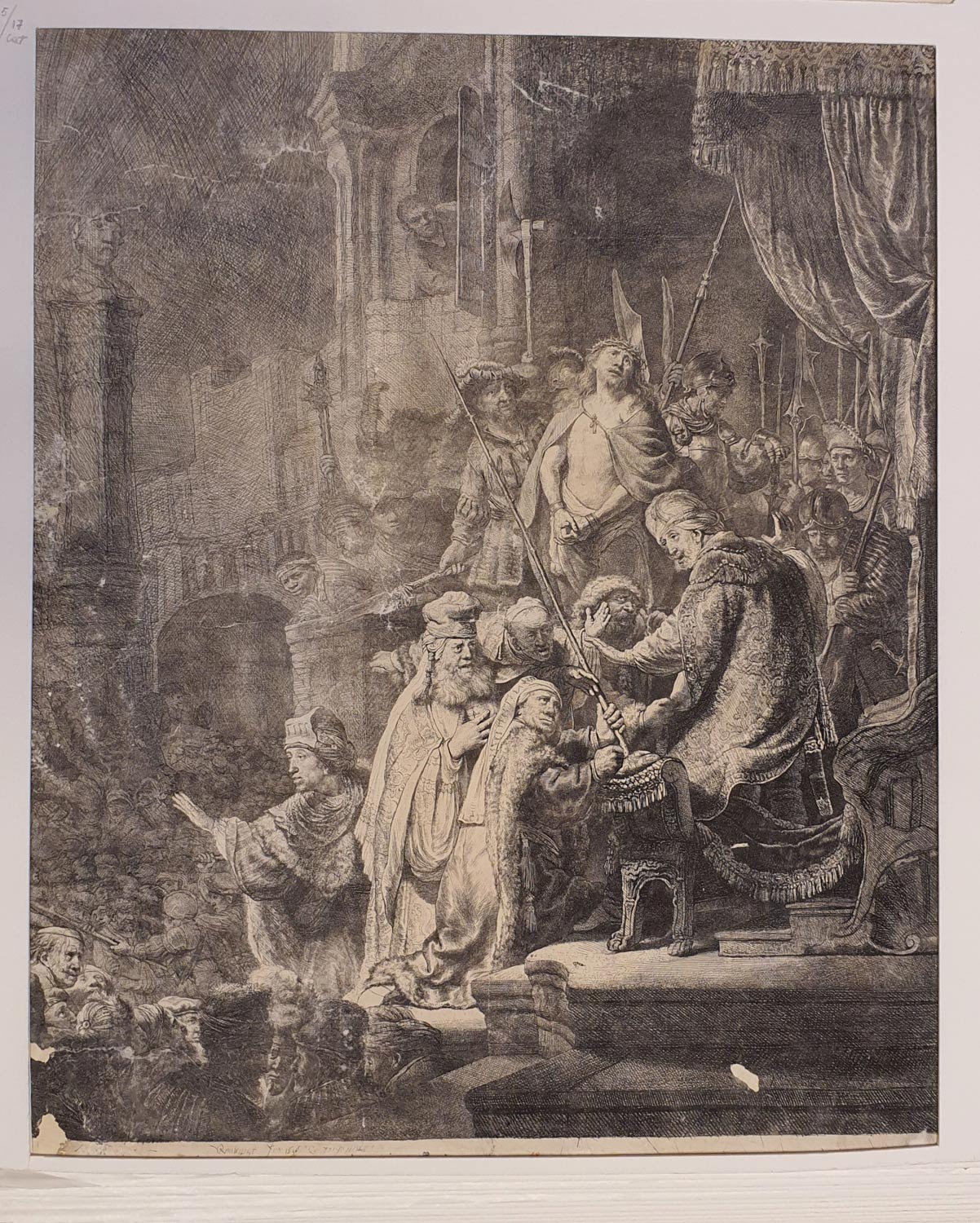 La raccolta di incisioni di Rembrandt della Biblioteca Statale di Cremona