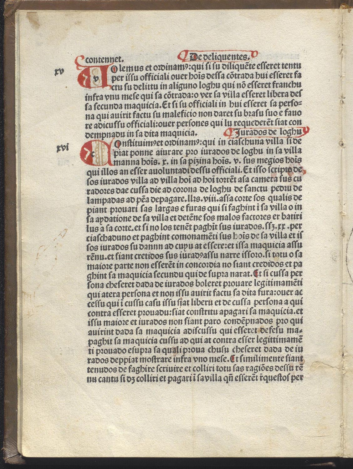 The Carta de Logu, the law in Sardinia in the late fourteenth century