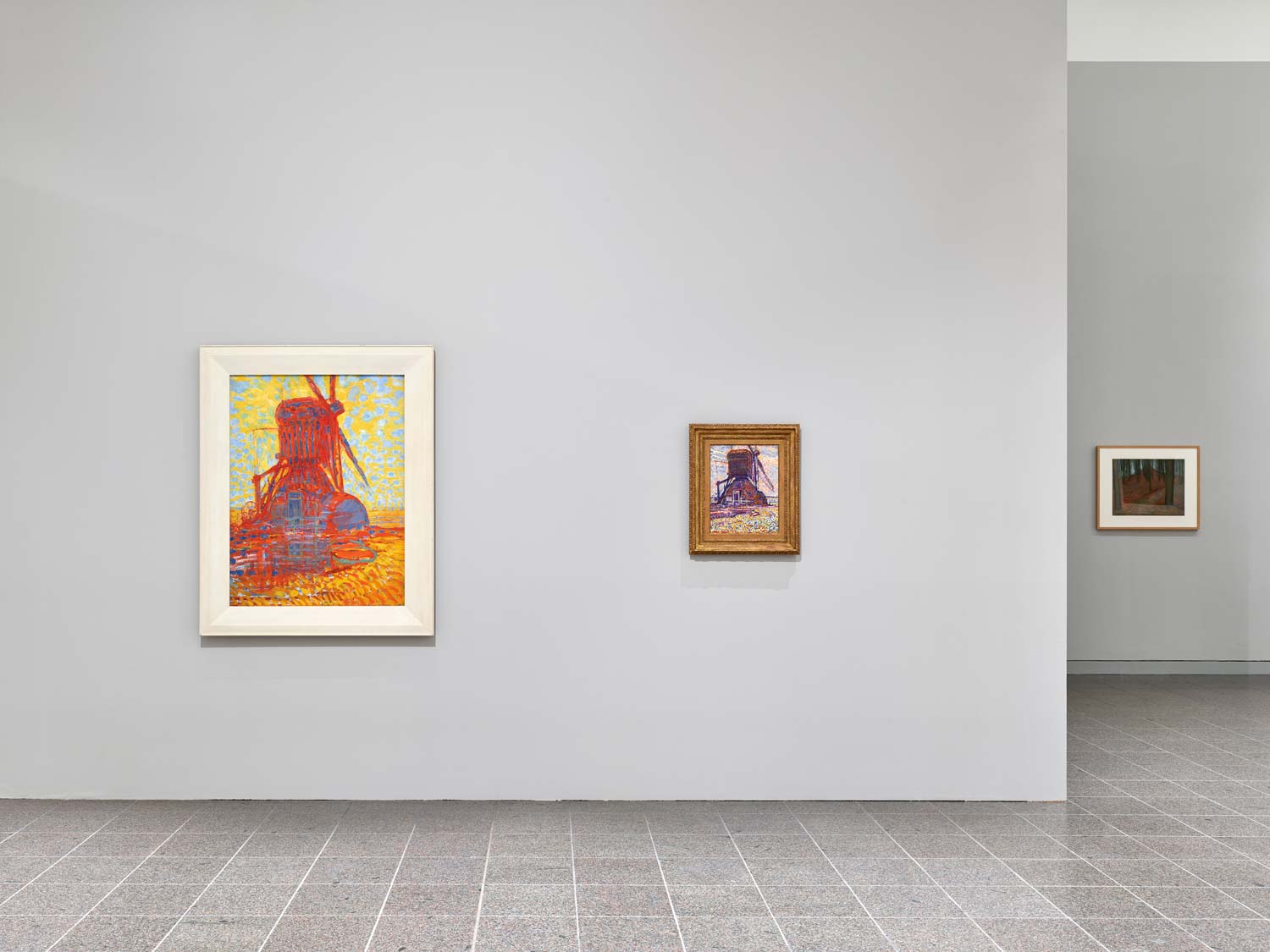 Mondrian-Evolution: on display the evolution of Piet Mondrian's ...