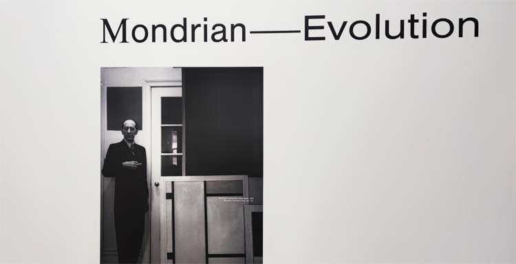 Mondrian-Evolution: on display the evolution of Piet Mondrian's ...