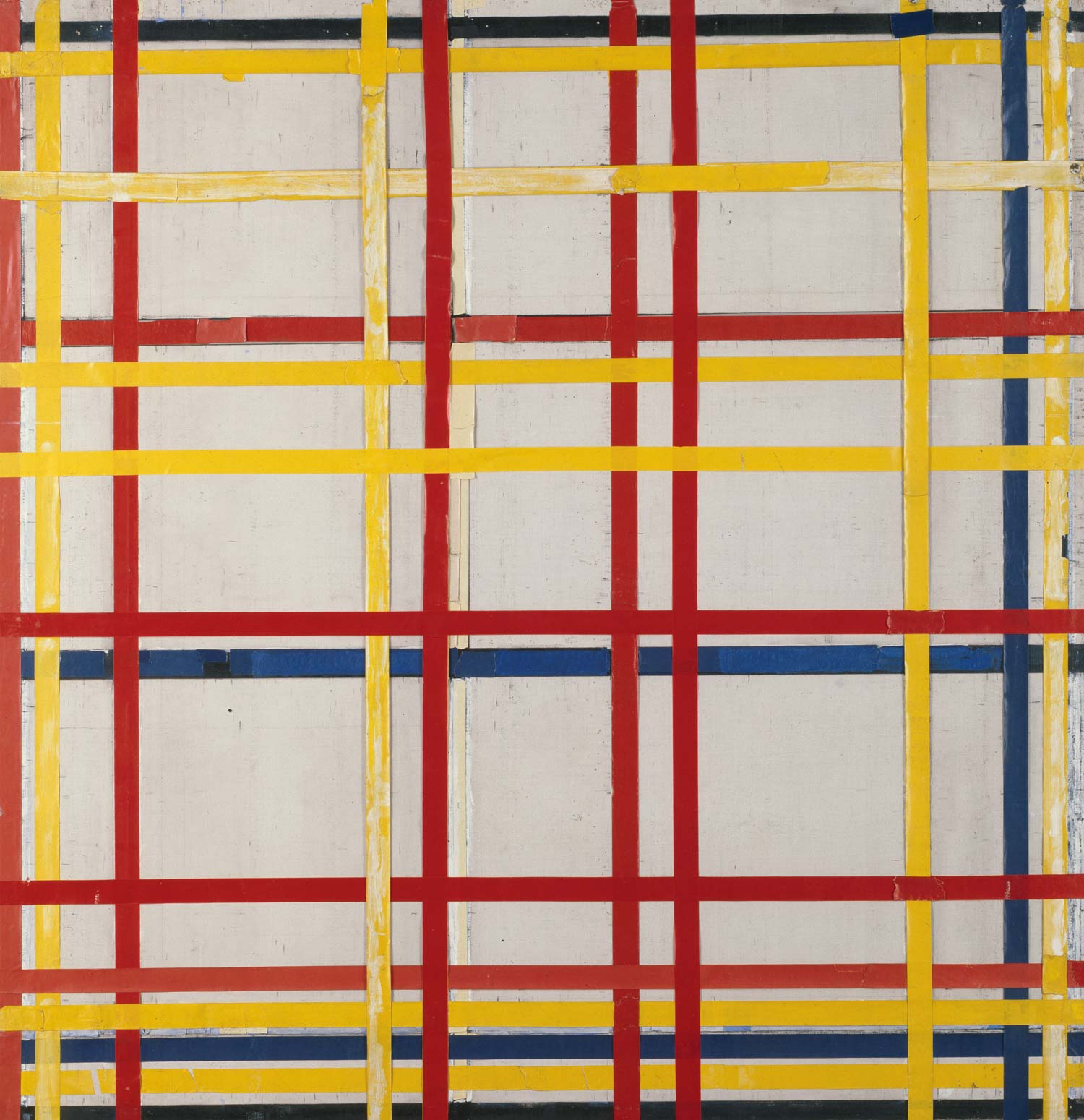 Mondrian-Evolution: on display the evolution of Piet Mondrian's ...