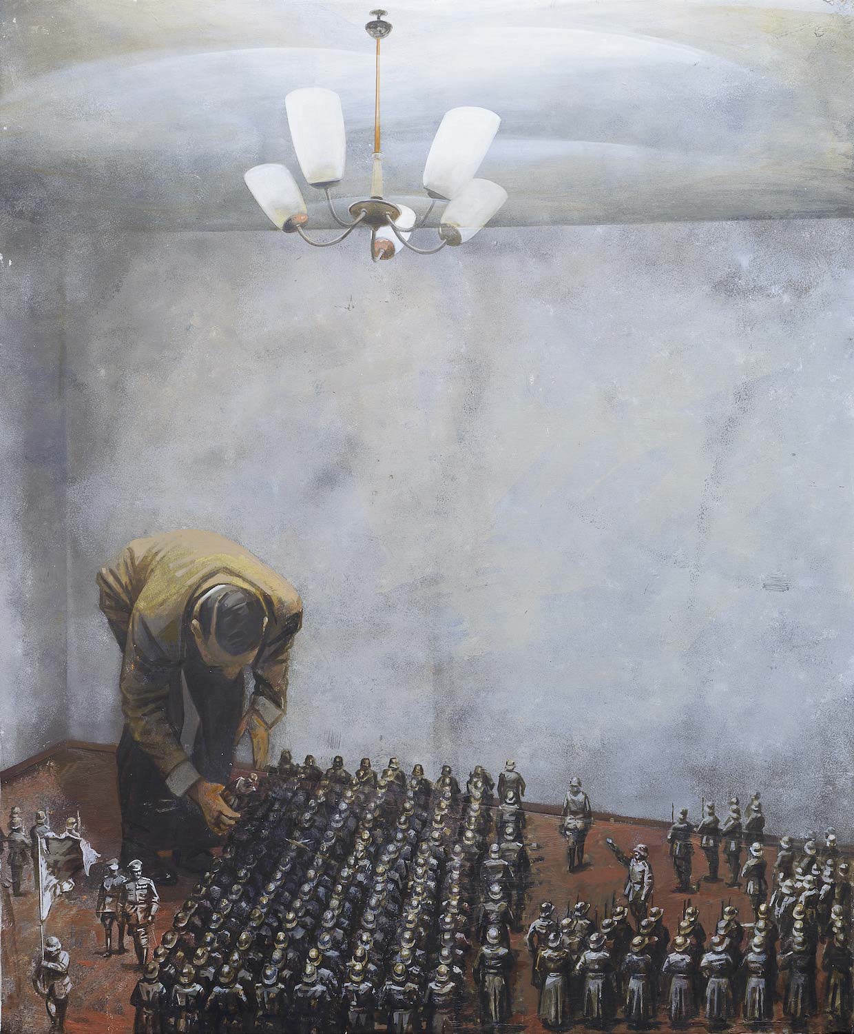 Hitler is back, and he's Russian. Anton Kuznetsov's exhibition in Pietrasanta.