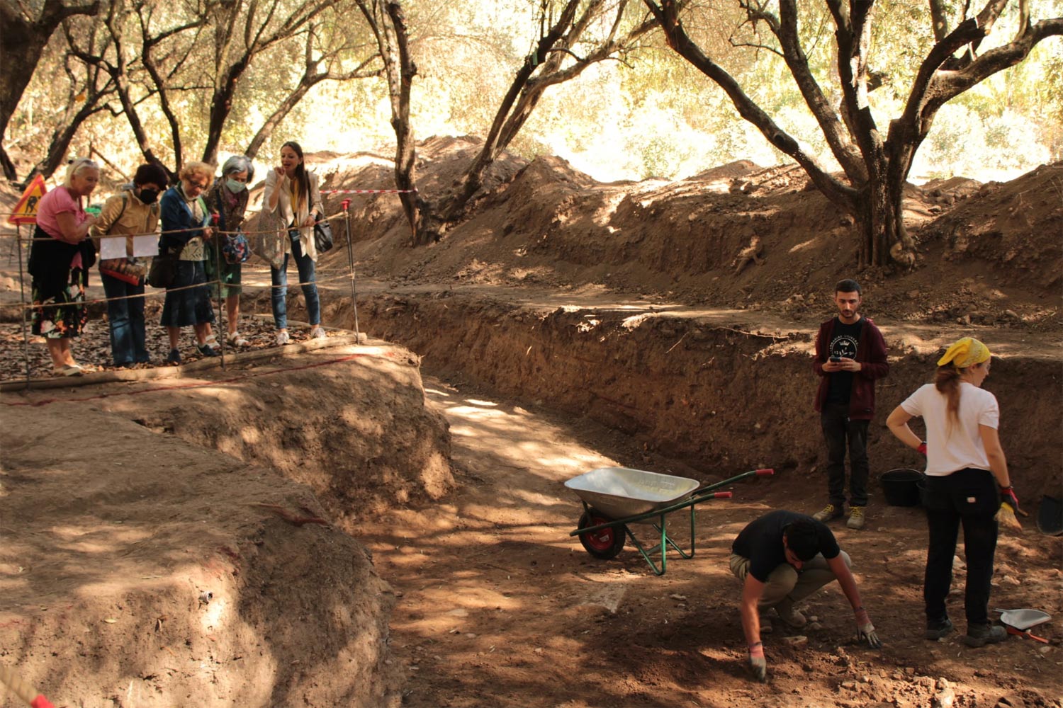 Rome, a new educational archaeological dig open to the public along the ...
