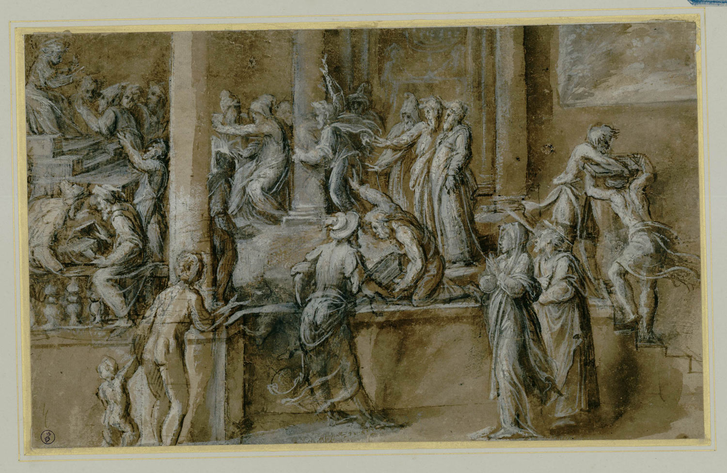 I disegni della cerchia di Raffaello in mostra alla Biblioteca Reale di ...