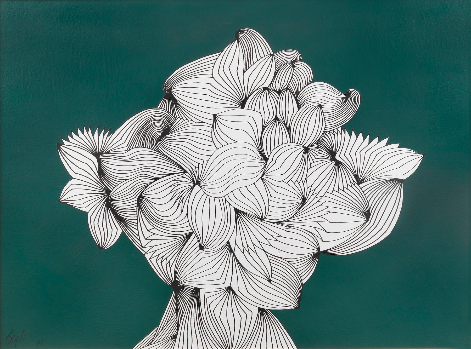 An exhibition in Cassino on the mature phase of Corrado Cagli's art.