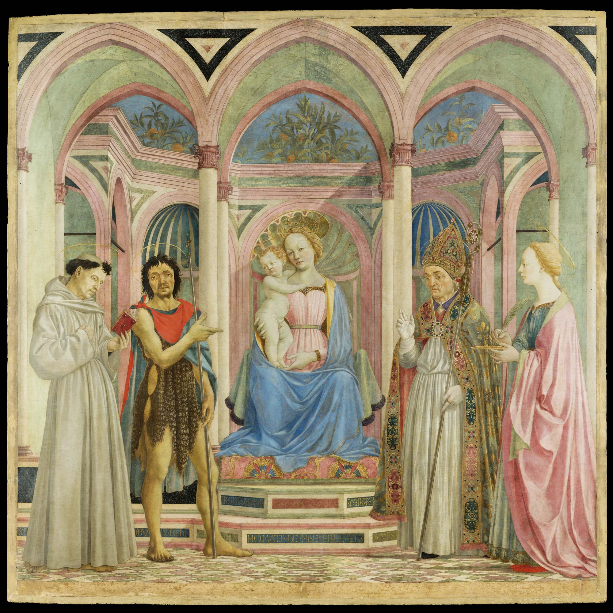 Domenico Veneziano's Magnoli Altarpiece: when Florence discovered light.