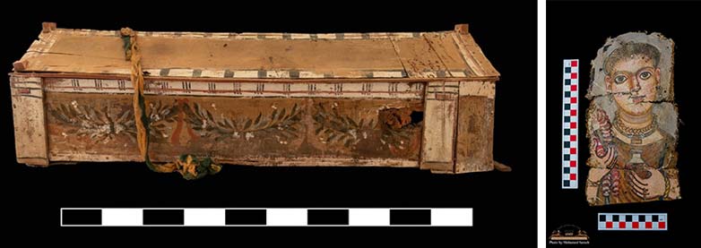 Egypt, new Fayyum portraits discovered. The last such discovery was in 1910