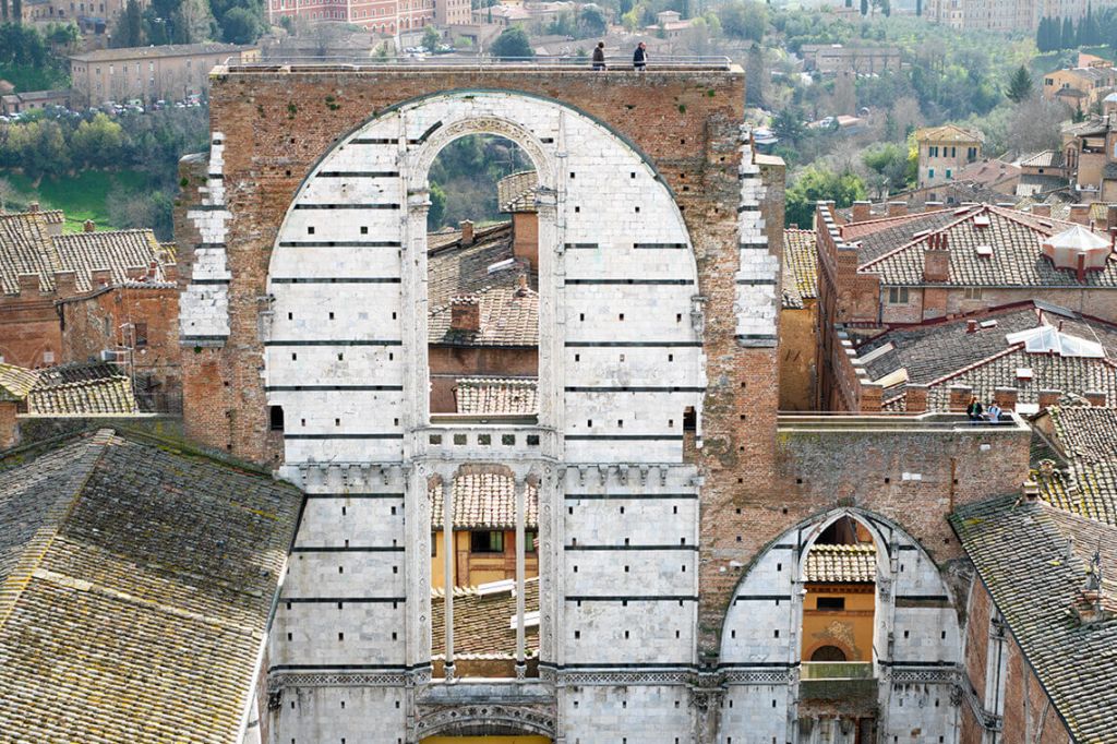 Controversy in Siena over temporary reconstruction of Duomo Nuovo by ...