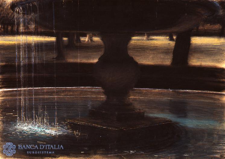 Milan, the collection of works by Giacomo Balla on display at the Bank ...