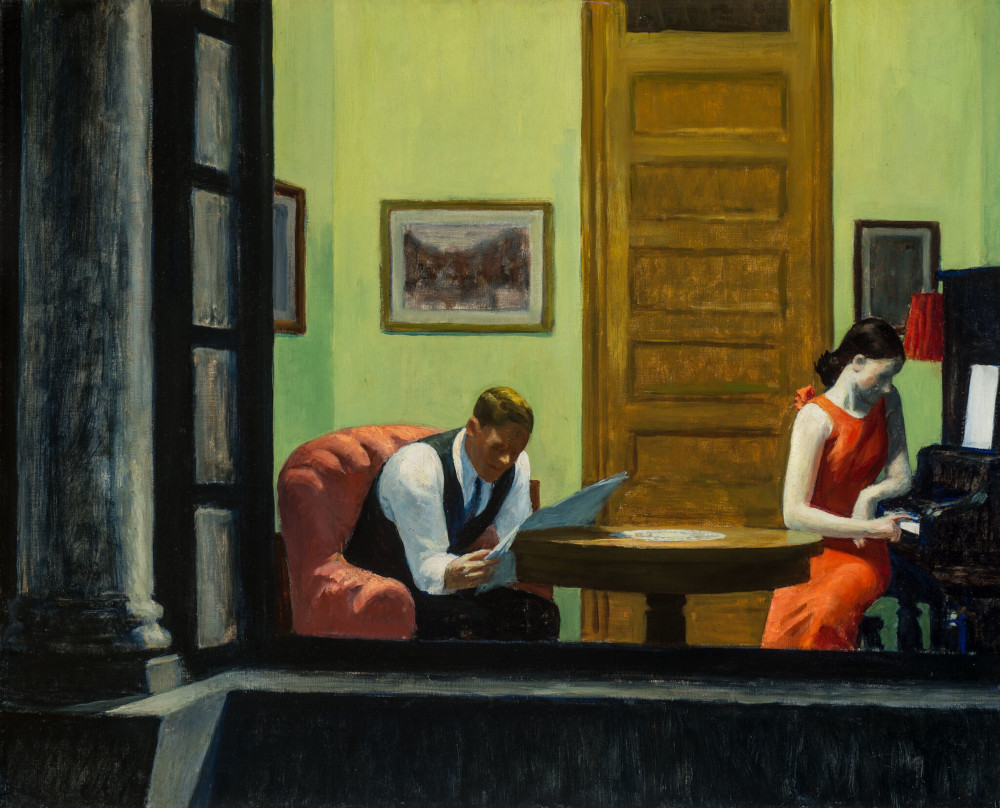 Hopper's New York on display at the Whitney Museum