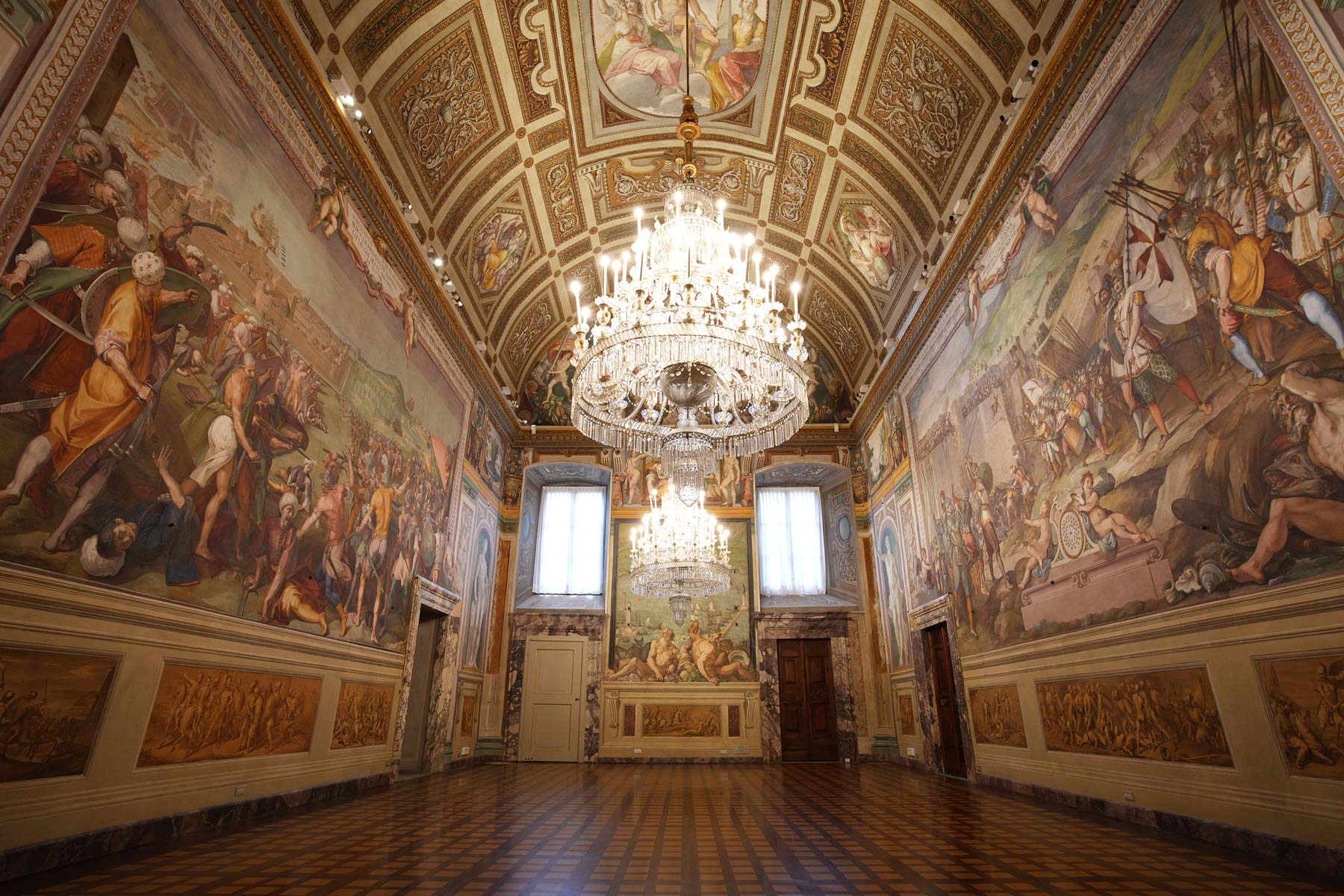 Sala Degli Staffieri Ceiling Palazzo Pitti