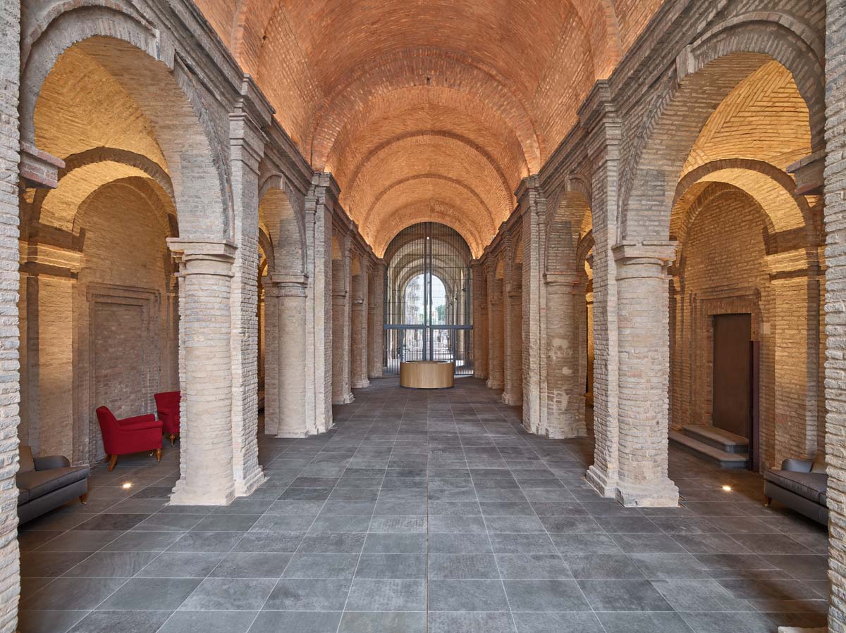 Parma, Palatina Library gets new entrance, Paciaudi Room