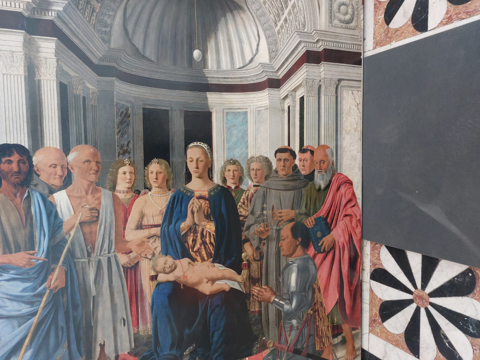 Urbino, 1:1 high-definition replica of Montefeltro altarpiece installed ...